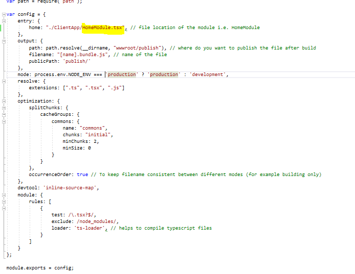 Setting up hybrid structure of MVC and ReactJS